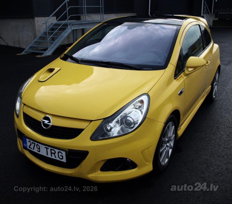 Dzeltens Opel Corsa 2008 Rapla, ar dzinēja tilpumu 1.60 L un nobraukumu 176 tūkst. km par 6499 €, foto 1 vietnē AUTOMOTO.COM.LV