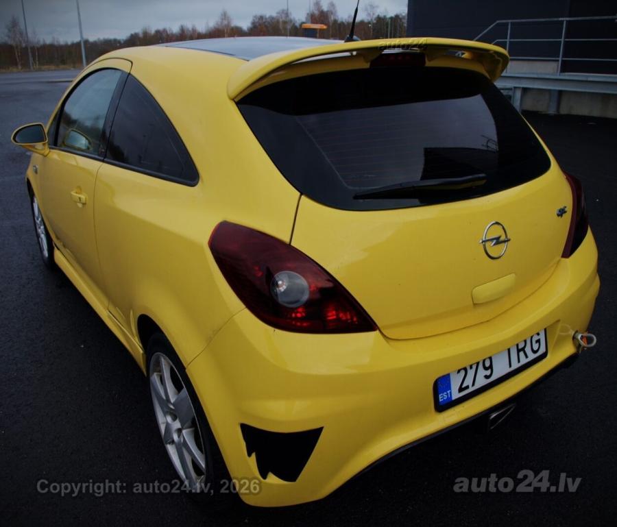Dzeltens Opel Corsa 2008 Rapla, ar dzinēja tilpumu 1.60 L un nobraukumu 176 tūkst. km par 6499 €, foto 5 vietnē AUTOMOTO.COM.LV