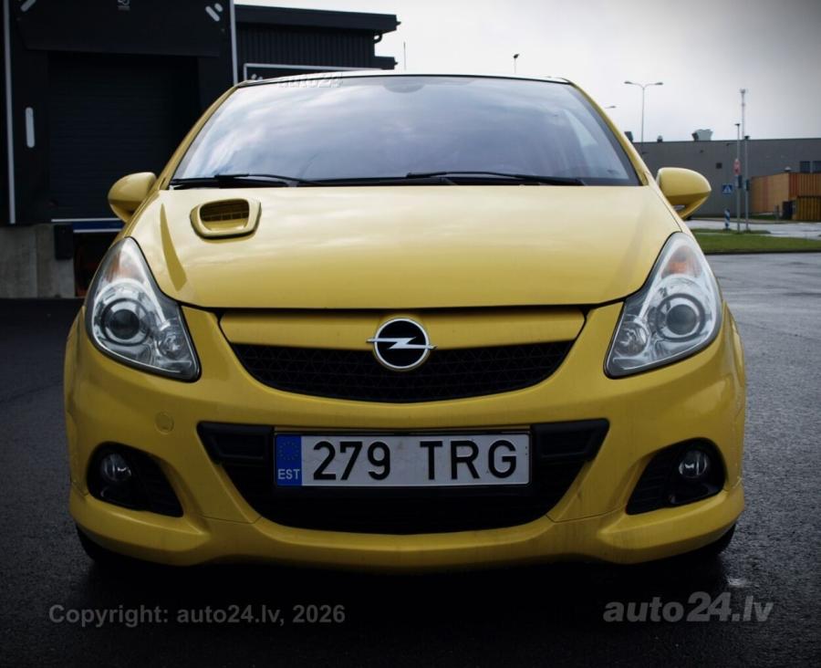 Dzeltens Opel Corsa 2008 Rapla, ar dzinēja tilpumu 1.60 L un nobraukumu 176 tūkst. km par 6499 €, foto 8 vietnē AUTOMOTO.COM.LV