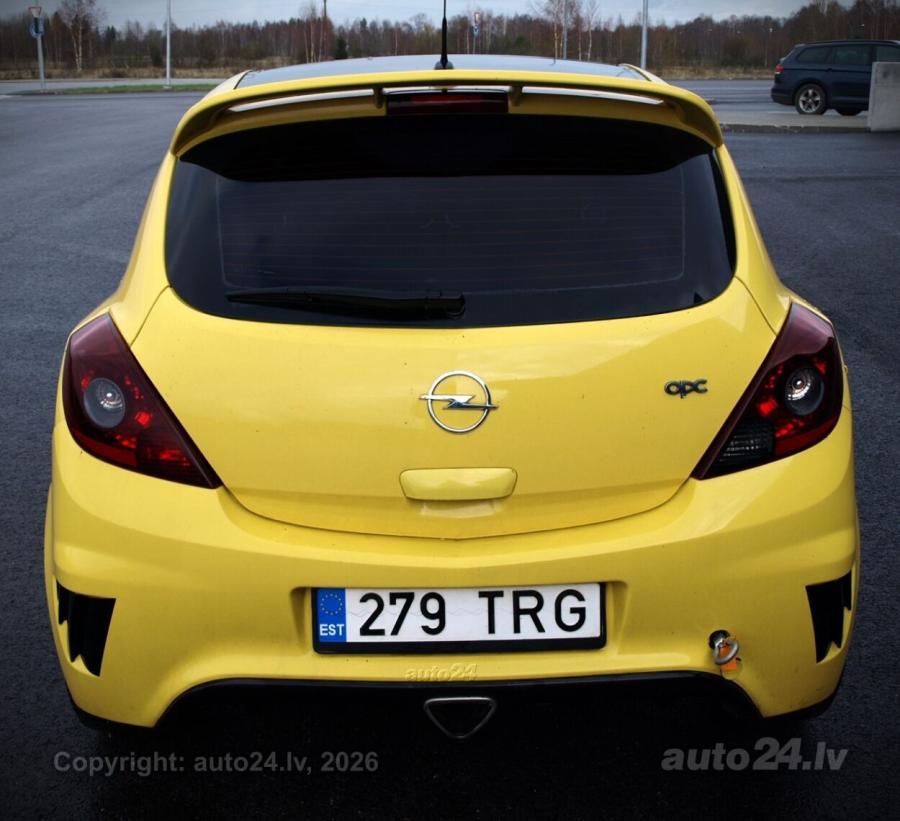 Dzeltens Opel Corsa 2008 Rapla, ar dzinēja tilpumu 1.60 L un nobraukumu 176 tūkst. km par 6499 €, foto 9 vietnē AUTOMOTO.COM.LV
