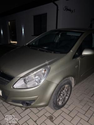Yellow Opel Corsa 2008 in Vilnius, with an engine capacity of 1.40 L and mileage of 184 thousand km for 450 €, photo 4 on AUTOMOTO.COM.LV