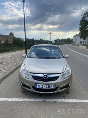 Yellow Opel Corsa 2010 in Bauska, with an engine capacity of 1.20 L and mileage of 223 thousand km for 2300 €, photo  on AUTOMOTO.COM.LV
