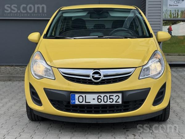 Yellow Opel Corsa 2013 in Jekabpils, with an engine capacity of 1.20 L and mileage of 239 thousand km for 3590 €, photo 4 on AUTOMOTO.COM.LV