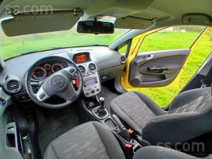Yellow Opel Corsa 2013 in Riga, with an engine capacity of 1.20 L and mileage of 239 thousand km for 3500 €, photo 9 on AUTOMOTO.COM.LV