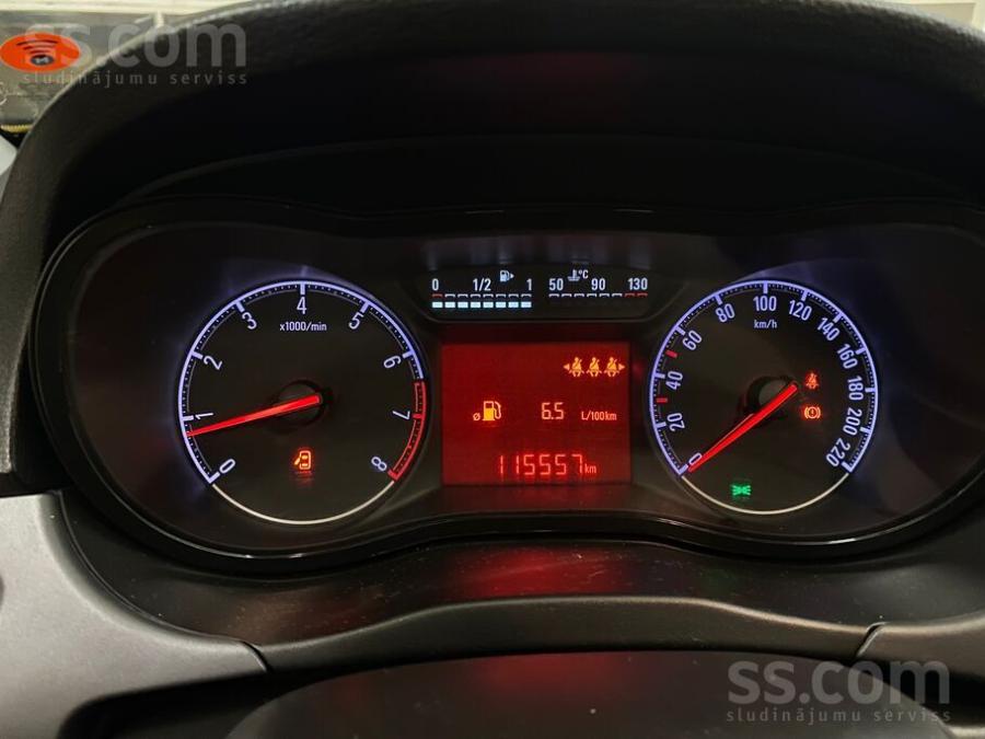 Yellow Opel Corsa 2016 in Tukums, with an engine capacity of 1.40 L and mileage of 160 thousand km for 4700 €, photo 10 on AUTOMOTO.COM.LV