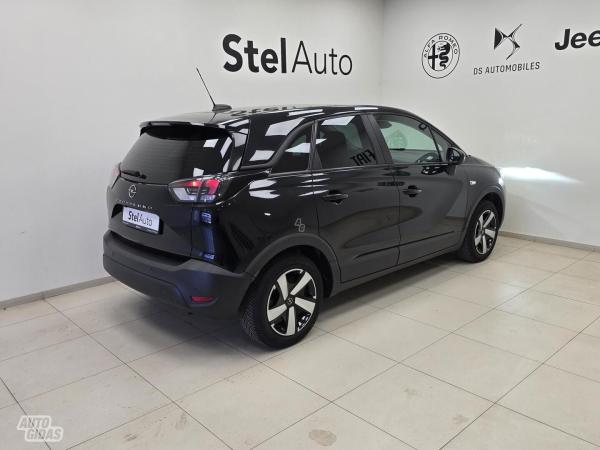Black Opel Crossland 2021 in Vilnius, with an engine capacity of 1.20 L and mileage of 0 thousand km for 10500 €, photo 5 on AUTOMOTO.COM.LV