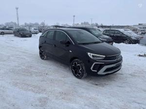 Melns Opel Crossland 2022 Marijampole, ar dzinēja tilpumu 1.20 L un nobraukumu 25 tūkst. km par 12750 €, foto  vietnē AUTOMOTO.COM.LV