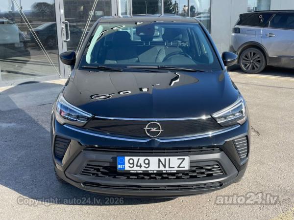 Black Opel Crossland 2022 in Tartu, with an engine capacity of 1.20 L and mileage of 73 thousand km for 11990 €, photo 2 on AUTOMOTO.COM.LV