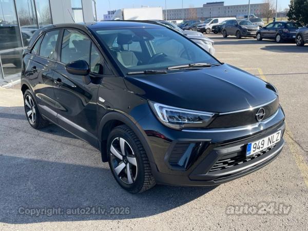 Black Opel Crossland 2022 in Tartu, with an engine capacity of 1.20 L and mileage of 73 thousand km for 11990 €, photo 3 on AUTOMOTO.COM.LV