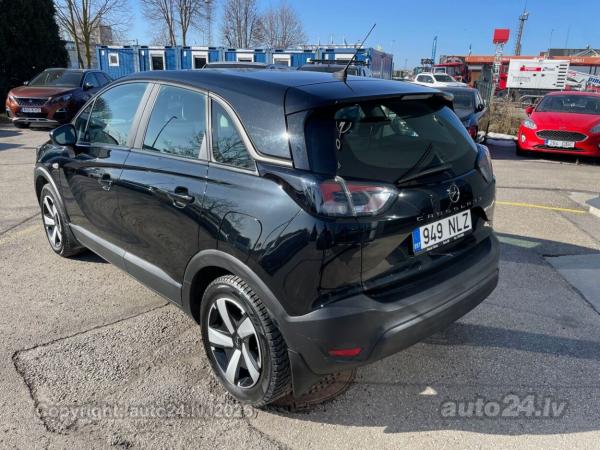 Black Opel Crossland 2022 in Tartu, with an engine capacity of 1.20 L and mileage of 73 thousand km for 11990 €, photo 7 on AUTOMOTO.COM.LV
