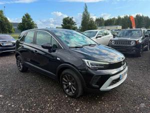 Black Opel Crossland 2023 in Siauliai, with an engine capacity of 1.50 L and mileage of 130 thousand km for 10800 €, photo  on AUTOMOTO.COM.LV
