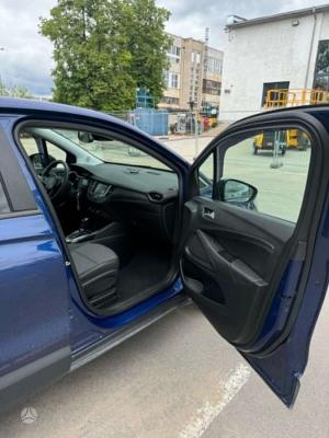 Blue Opel Crossland 2021 in Vilnius, with an engine capacity of 1.50 L and mileage of 57 thousand km for 12000 €, photo 12 on AUTOMOTO.COM.LV