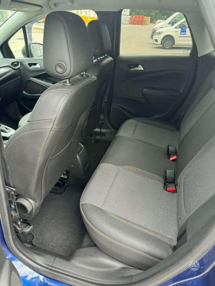 Blue Opel Crossland 2021 in Vilnius, with an engine capacity of 1.50 L and mileage of 57 thousand km for 12000 €, photo 14 on AUTOMOTO.COM.LV