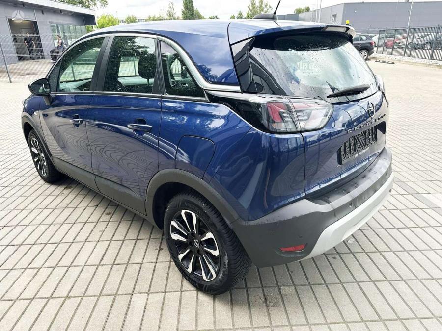 Zils Opel Crossland 2022 Kauņa, ar dzinēja tilpumu 1.20 L un nobraukumu 168 tūkst. km par 10300 €, foto 5 vietnē AUTOMOTO.COM.LV