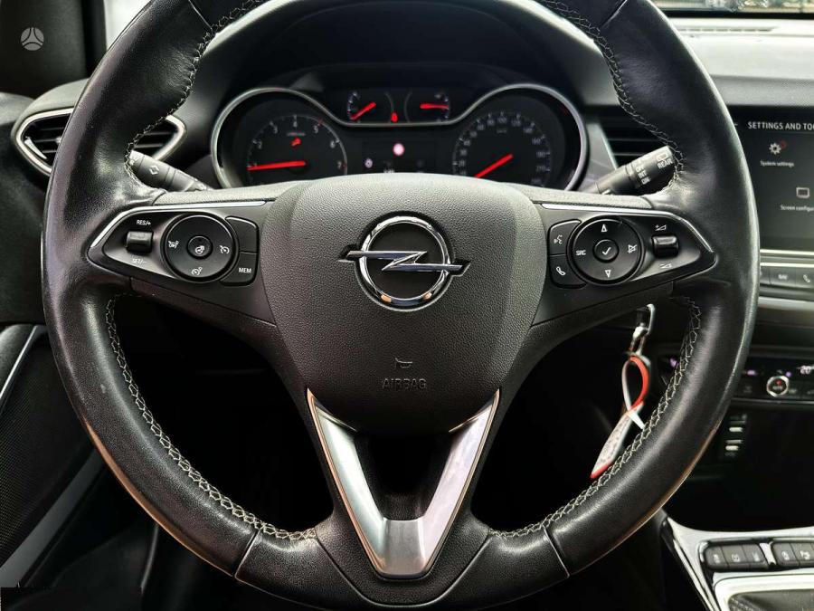 Zils Opel Crossland 2022 Kauņa, ar dzinēja tilpumu 1.20 L un nobraukumu 168 tūkst. km par 10300 €, foto 8 vietnē AUTOMOTO.COM.LV