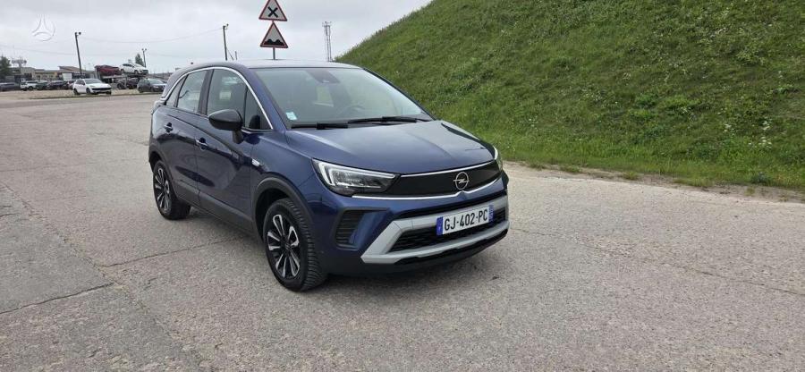 Синий Опель Crossland 2022 в Вильнюс, объемом двигателя 1.50 л и пробегом 201 тыс. км за 10200 €, фото 1 на AUTOMOTO.COM.LV