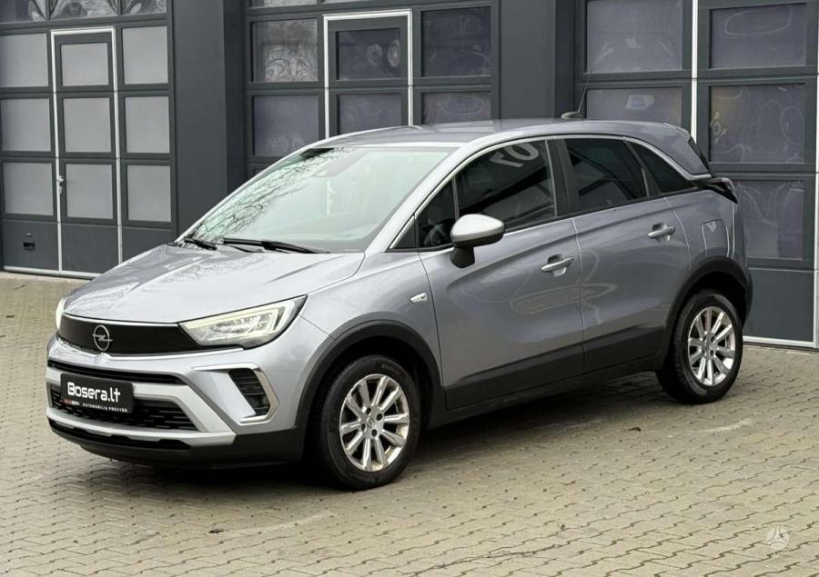 Grey Opel Crossland 2021 in Siauliai, with an engine capacity of 1.50 L and mileage of 171 thousand km for 10990 €, photo 1 on AUTOMOTO.COM.LV
