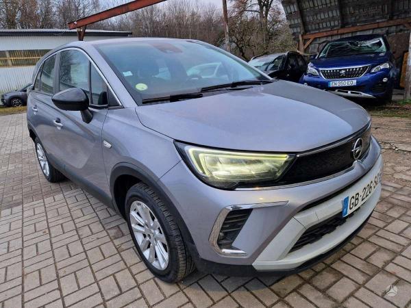 Grey Opel Crossland 2021 in Kaunas, with an engine capacity of 1.50 L and mileage of 115 thousand km for 11858 €, photo 2 on AUTOMOTO.COM.LV