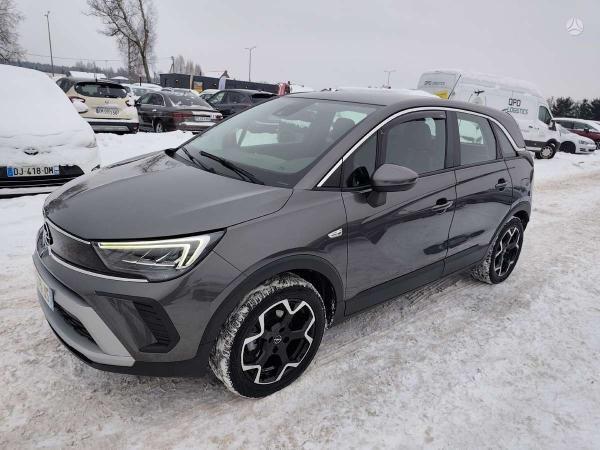 Pelēks Opel Crossland 2021 Tauragė, ar dzinēja tilpumu 1.20 L un nobraukumu 70 tūkst. km par 12463 €, foto 1 vietnē AUTOMOTO.COM.LV