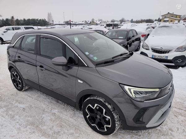 Pelēks Opel Crossland 2021 Tauragė, ar dzinēja tilpumu 1.20 L un nobraukumu 70 tūkst. km par 12463 €, foto 2 vietnē AUTOMOTO.COM.LV