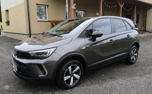 Grey Opel Crossland 2021 in Kursenai, with an engine capacity of 1.20 L and mileage of 100 thousand km for 11000 €, photo  on AUTOMOTO.COM.LV