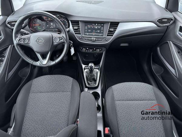 Grey Opel Crossland 2022 in Vilnius, with an engine capacity of 1.20 L and mileage of 59 thousand km for 10950 €, photo 2 on AUTOMOTO.COM.LV