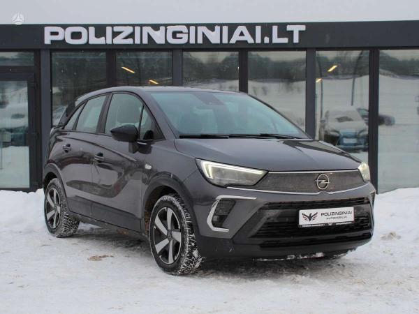 Pelēks Opel Crossland 2022 Viļņa, ar dzinēja tilpumu 1.20 L un nobraukumu 87 tūkst. km par 10950 €, foto 3 vietnē AUTOMOTO.COM.LV
