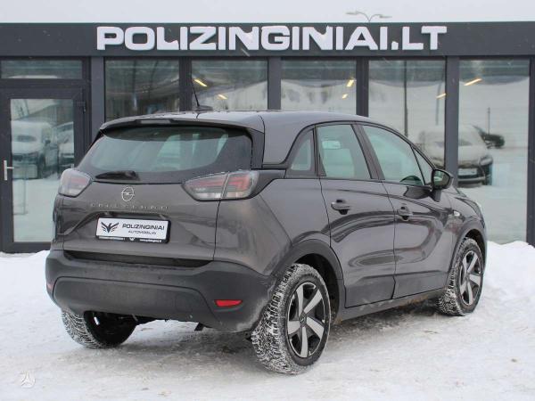 Pelēks Opel Crossland 2022 Viļņa, ar dzinēja tilpumu 1.20 L un nobraukumu 87 tūkst. km par 10950 €, foto 4 vietnē AUTOMOTO.COM.LV
