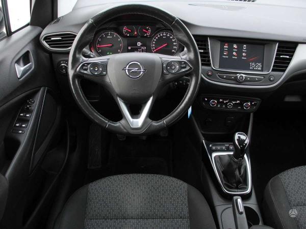 Pelēks Opel Crossland 2022 Viļņa, ar dzinēja tilpumu 1.20 L un nobraukumu 87 tūkst. km par 10950 €, foto 7 vietnē AUTOMOTO.COM.LV
