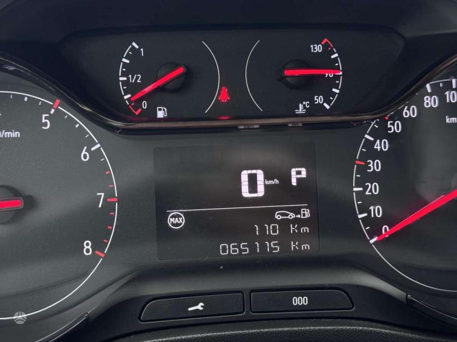 Pelēks Opel Crossland 2022 Viļņa, ar dzinēja tilpumu 1.20 L un nobraukumu 65 tūkst. km par 12950 €, foto 8 vietnē AUTOMOTO.COM.LV
