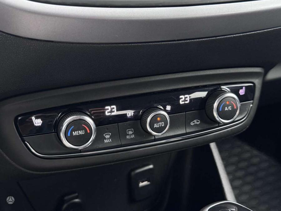 Pelēks Opel Crossland 2022 Viļņa, ar dzinēja tilpumu 1.20 L un nobraukumu 65 tūkst. km par 12950 €, foto 17 vietnē AUTOMOTO.COM.LV