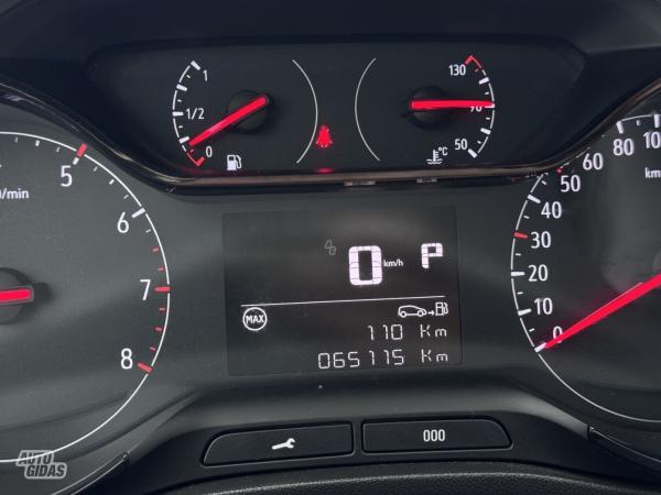 Grey Opel Crossland 2022 in Avizieniai, with an engine capacity of 1.20 L and mileage of 65 thousand km for 12950 €, photo 7 on AUTOMOTO.COM.LV