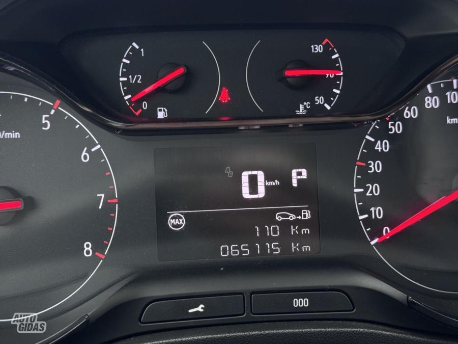 Grey Opel Crossland 2022 in Avizieniai, with an engine capacity of 1.20 L and mileage of 65 thousand km for 12950 €, photo 8 on AUTOMOTO.COM.LV