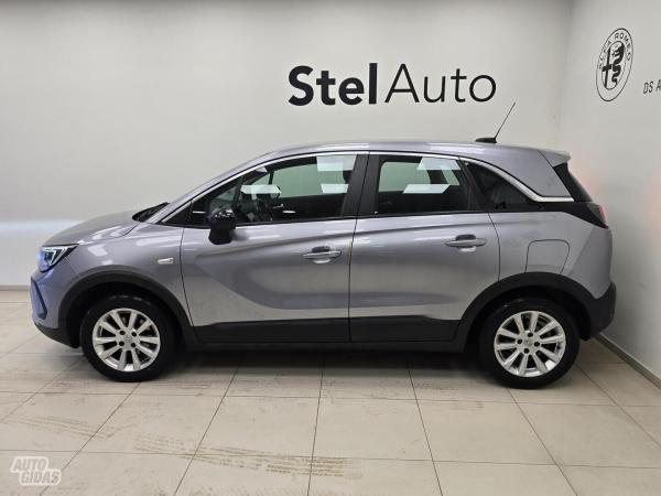 Grey Opel Crossland 2022 in Vilnius, with an engine capacity of 1.20 L and mileage of 100 thousand km for 11490 €, photo 2 on AUTOMOTO.COM.LV