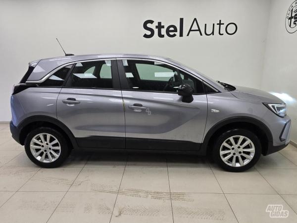 Grey Opel Crossland 2022 in Vilnius, with an engine capacity of 1.20 L and mileage of 100 thousand km for 11490 €, photo 6 on AUTOMOTO.COM.LV