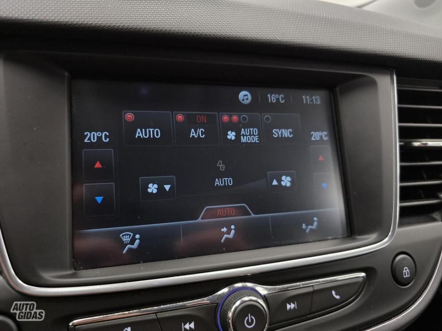 Pelēks Opel Crossland 2022 Viļņa, ar dzinēja tilpumu 1.20 L un nobraukumu 100 tūkst. km par 11490 €, foto 19 vietnē AUTOMOTO.COM.LV