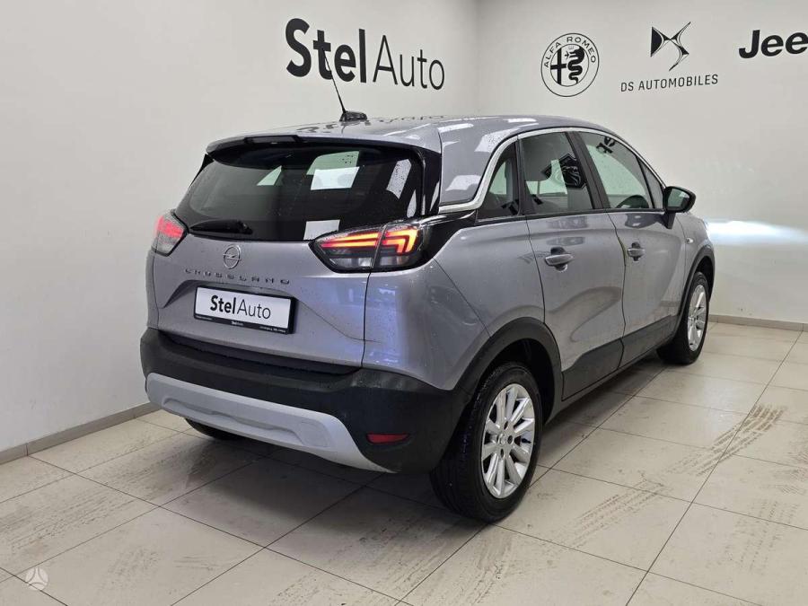 Pelēks Opel Crossland 2022 Viļņa, ar dzinēja tilpumu 1.20 L un nobraukumu 100 tūkst. km par 11490 €, foto 6 vietnē AUTOMOTO.COM.LV