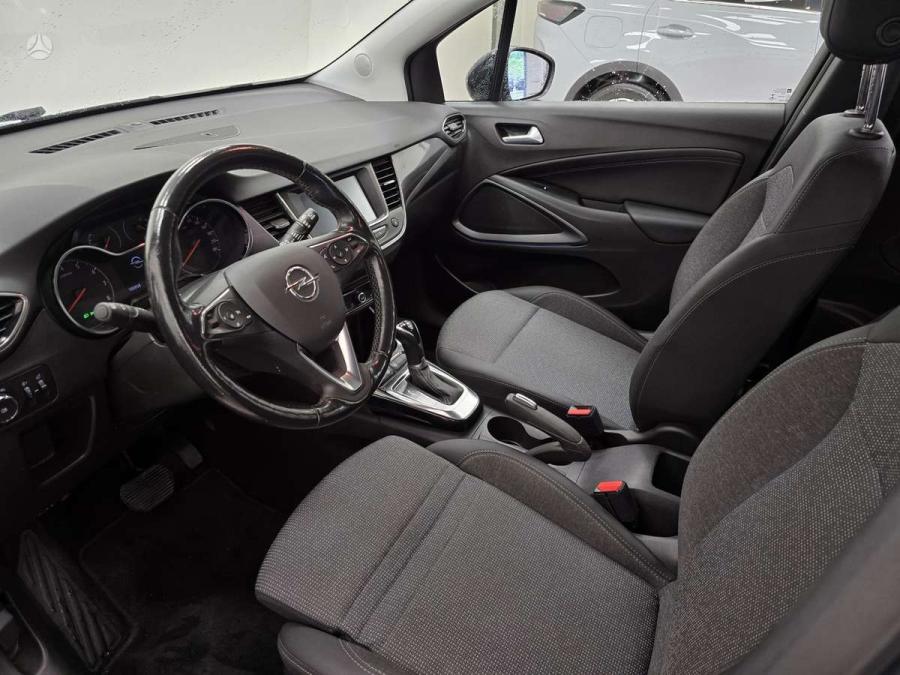 Pelēks Opel Crossland 2022 Viļņa, ar dzinēja tilpumu 1.20 L un nobraukumu 100 tūkst. km par 11490 €, foto 11 vietnē AUTOMOTO.COM.LV