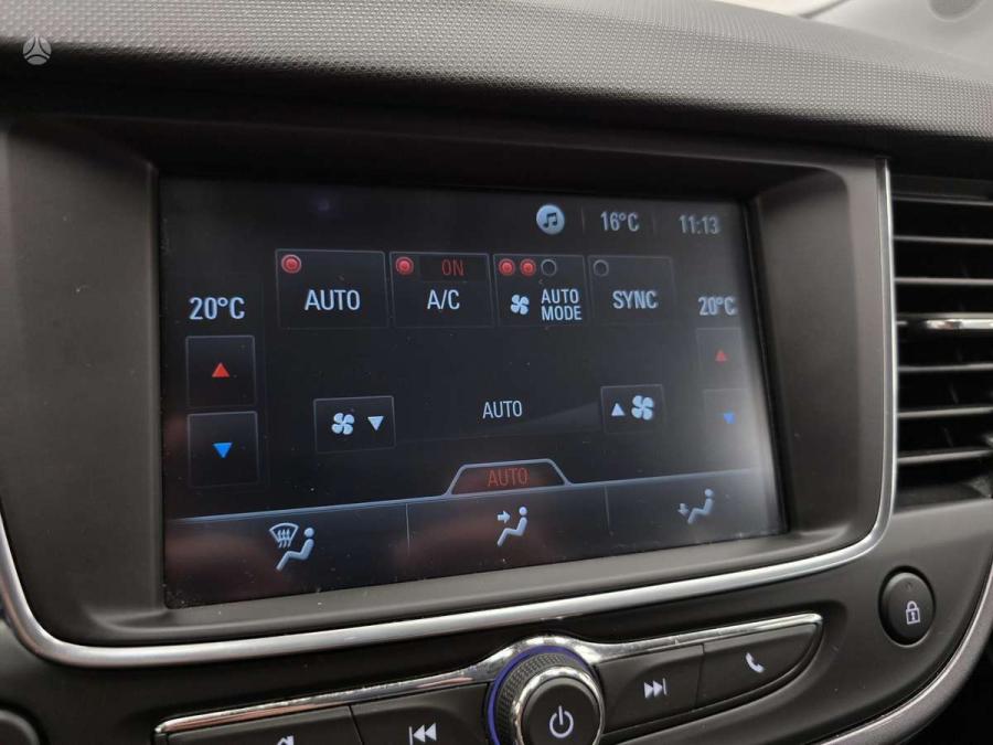 Pelēks Opel Crossland 2022 Viļņa, ar dzinēja tilpumu 1.20 L un nobraukumu 100 tūkst. km par 11490 €, foto 19 vietnē AUTOMOTO.COM.LV