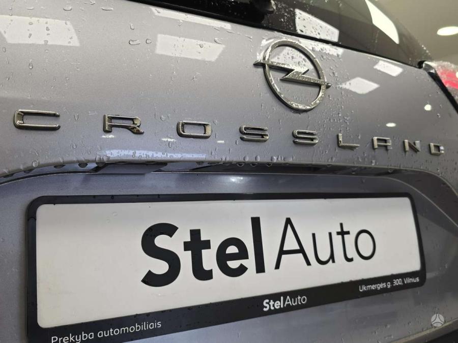 Pelēks Opel Crossland 2022 Viļņa, ar dzinēja tilpumu 1.20 L un nobraukumu 100 tūkst. km par 11490 €, foto 36 vietnē AUTOMOTO.COM.LV
