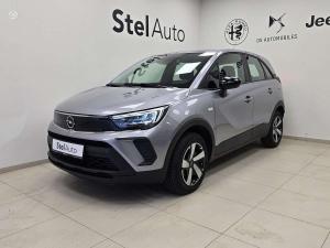 Grey Opel Crossland 2022 in Vilnius, with an engine capacity of 1.20 L and mileage of 32 thousand km for 12790 €, photo  on AUTOMOTO.COM.LV