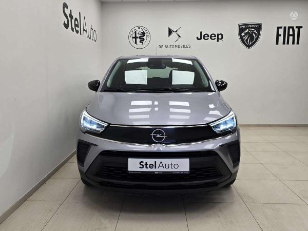 Grey Opel Crossland 2022 in Vilnius, with an engine capacity of 1.20 L and mileage of 32 thousand km for 12790 €, photo 3 on AUTOMOTO.COM.LV