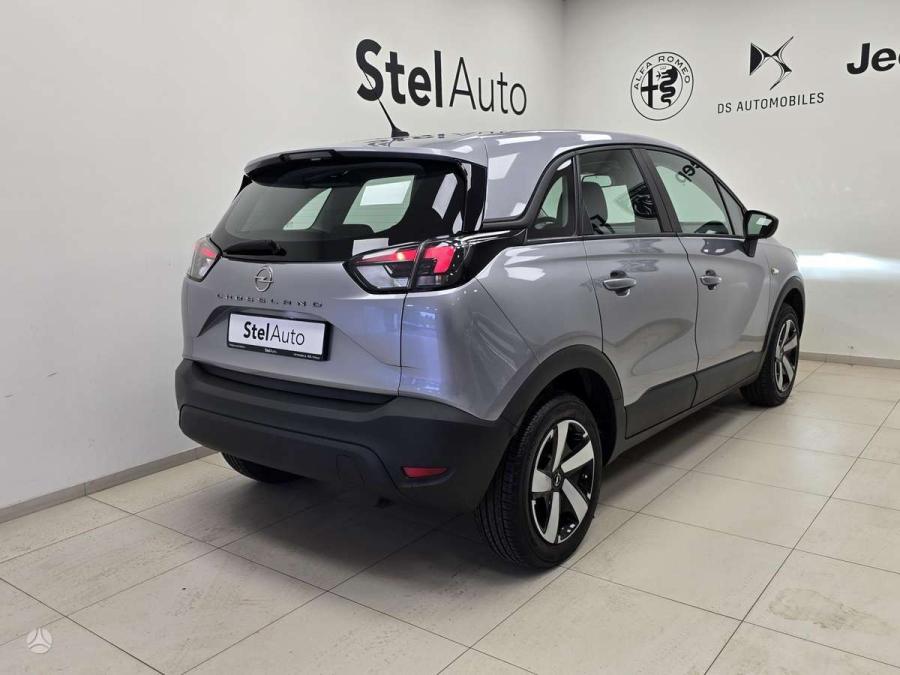 Pelēks Opel Crossland 2022 Viļņa, ar dzinēja tilpumu 1.20 L un nobraukumu 32 tūkst. km par 12790 €, foto 6 vietnē AUTOMOTO.COM.LV