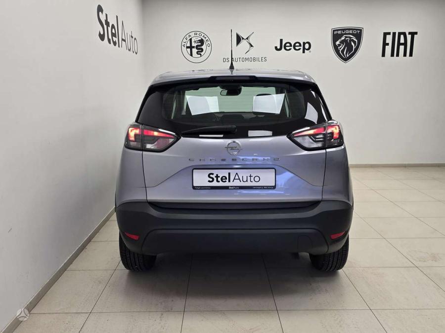 Pelēks Opel Crossland 2022 Viļņa, ar dzinēja tilpumu 1.20 L un nobraukumu 32 tūkst. km par 12790 €, foto 8 vietnē AUTOMOTO.COM.LV