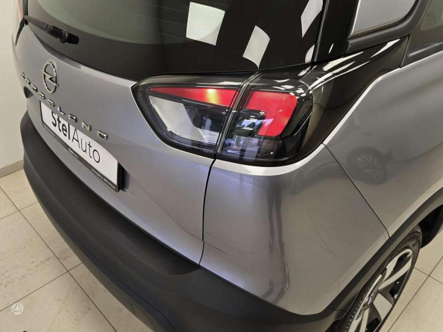 Pelēks Opel Crossland 2022 Viļņa, ar dzinēja tilpumu 1.20 L un nobraukumu 32 tūkst. km par 12790 €, foto 9 vietnē AUTOMOTO.COM.LV
