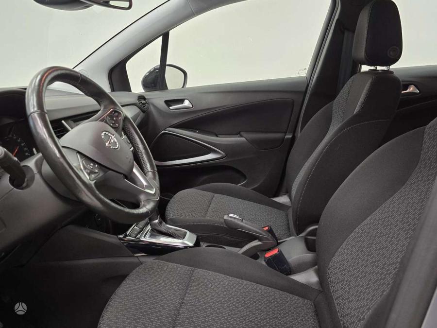 Pelēks Opel Crossland 2022 Viļņa, ar dzinēja tilpumu 1.20 L un nobraukumu 32 tūkst. km par 12790 €, foto 11 vietnē AUTOMOTO.COM.LV