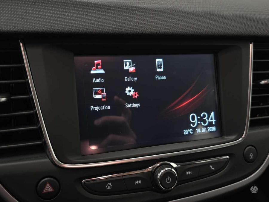 Pelēks Opel Crossland 2022 Viļņa, ar dzinēja tilpumu 1.20 L un nobraukumu 32 tūkst. km par 12790 €, foto 15 vietnē AUTOMOTO.COM.LV