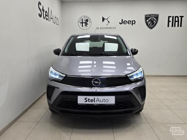 Grey Opel Crossland 2022 in Vilnius, with an engine capacity of 1.20 L and mileage of 32 thousand km for 12790 €, photo 3 on AUTOMOTO.COM.LV