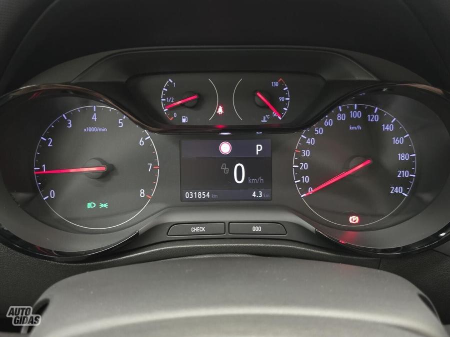 Grey Opel Crossland 2022 in Vilnius, with an engine capacity of 1.20 L and mileage of 32 thousand km for 12790 €, photo 14 on AUTOMOTO.COM.LV