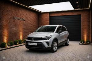 Grey Opel Crossland 2022 in Marijampole, with an engine capacity of 1.50 L and mileage of 123 thousand km for 11979 €, photo  on AUTOMOTO.COM.LV